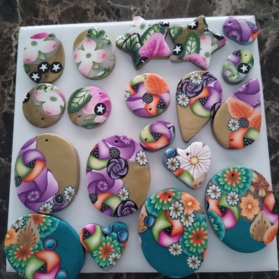 Polymer Clay Tutorial: Step by Step Polymer Clay Faux - Etsy UK