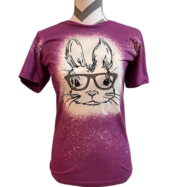 Easter Bunny With Glasses, Bunny With Glasses, Bunny With Glasses Svg ...