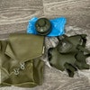 Military Romanian M74 Full Face Gas Mask W 40mm Filter & Carry Bag NATO ...