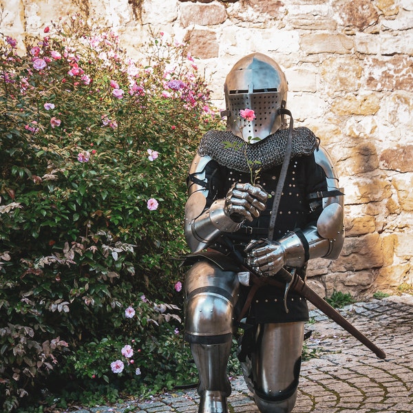 Full Set of Knight Armor "footman". Buhurt Medieval Armor, Ukrainian ...