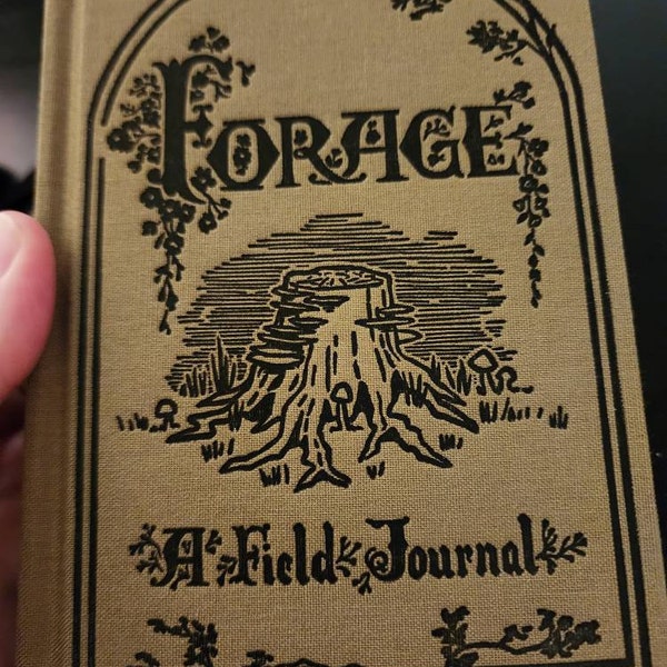 GREEN A6 Foraging Journal, 120gsm White Paper, Foraging Journal ...