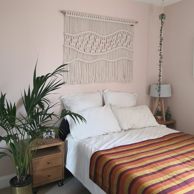 Macrame Wall Hanging, Custom Colors Size Unique Contemporary Macrame ...