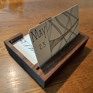 Card Holder for 5 X 3 Note Cards Great for Holding Notes, or Organizing ...