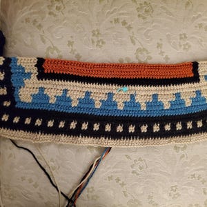 Chinle Squaw Blanket Crochet Pattern - Etsy
