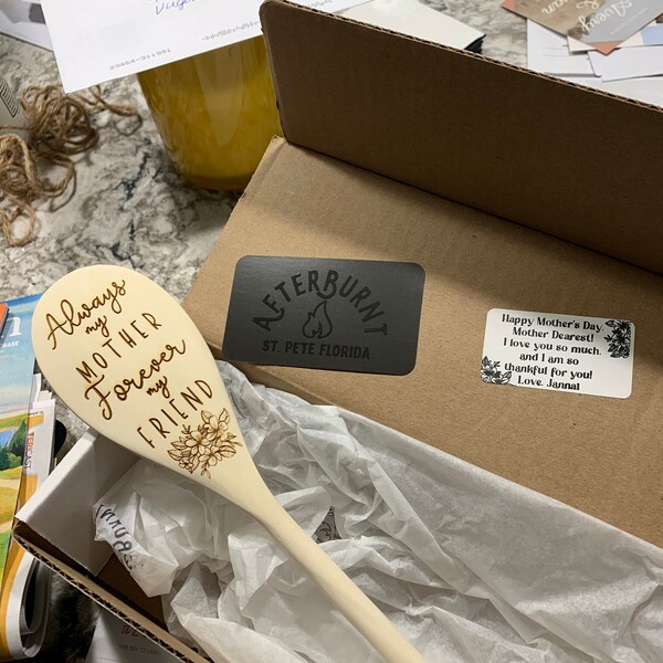 Wood Engraved Cooking Spoon | I Tried Wood Hand Burned Funny Food Award ...