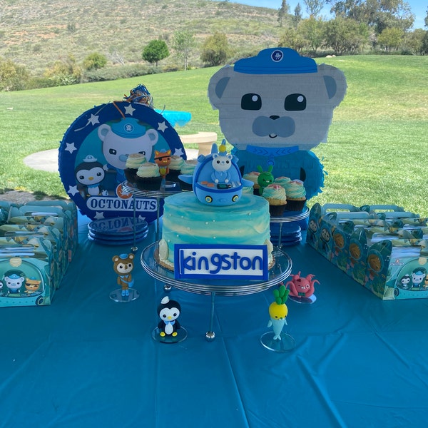 Octonauts Birthday Cake Topper, Personalised - Etsy