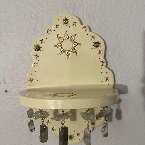 Celestial Moon Altar Witch Altar Hanging Altar Sacred Space seconds ...