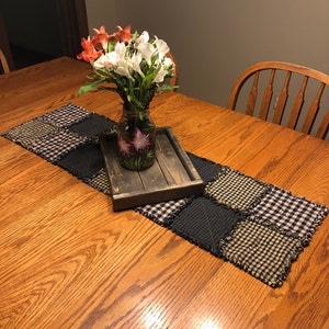 Denim Valance Western Home Decor County Farmhouse Window - Etsy