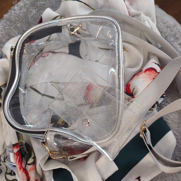 Aesthetic Clear Kpop Concert Bag Stadium Approved Crossbody Shoulder ...