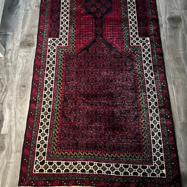 2.10x6.4 Ft, Afghan Mini Runner Rug, Fine Quality Afghan Turkmen ...