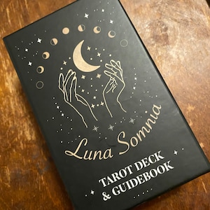 Luna Somnia Tarot Deck With Guidebook & Box 78 Cards Full - Etsy