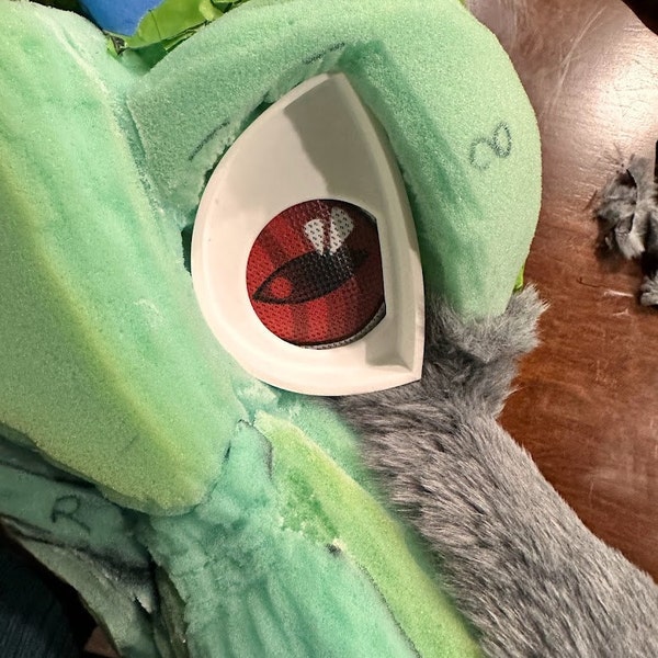 Custom Color Slit Fursuit Eye Mesh - Etsy