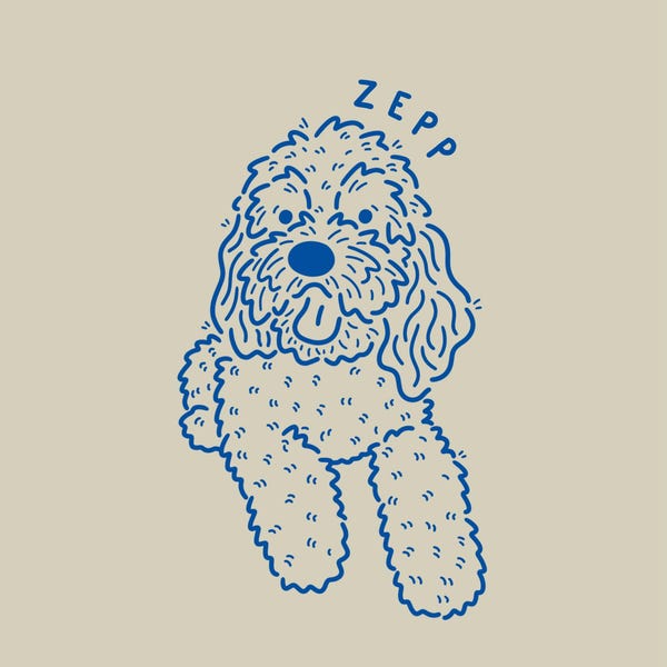 Custom Dog Portrait, Badly Drawn Dog, Pet Portrait, Pet Commission ...