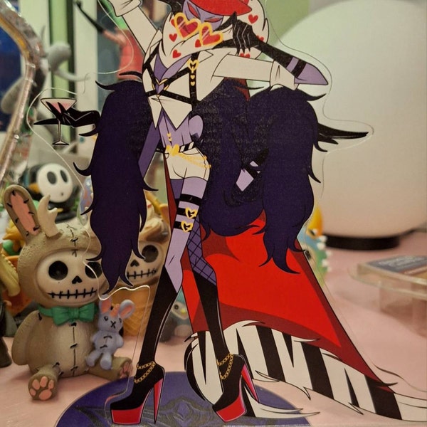 Velvette Hazbin Hotel Acrylic Standee | Pole Dance | in Stock - Etsy