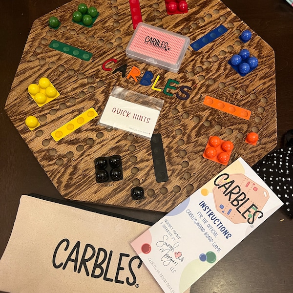 Carbles® Small Round 4 & 6 Player - Etsy