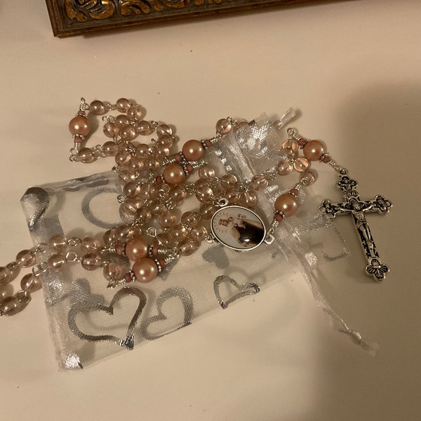 Saint Michael Chaplet Angelic Crown Rosary Chaplet of Saint Michael the Archangel Rosary of the ...