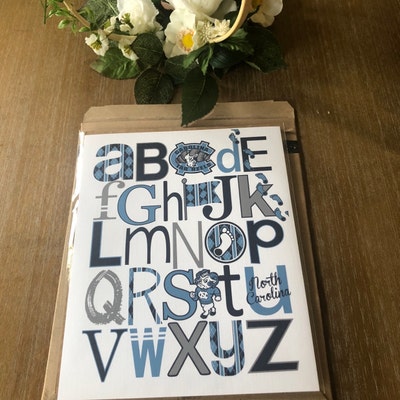 NAUTICAL ABC Nursery Art Print - Etsy