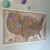 XXL Classic USA Wall Map - Map of the USA Poster - Front Lamination ...
