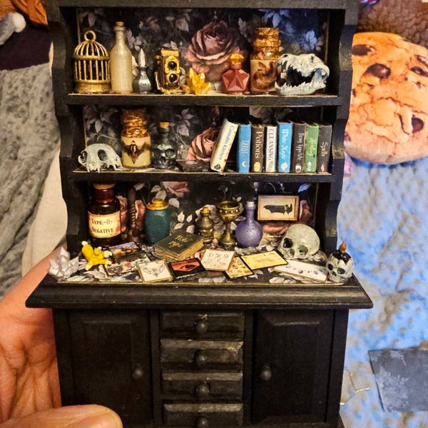 Custom Themed Miniature Cabinets - Etsy