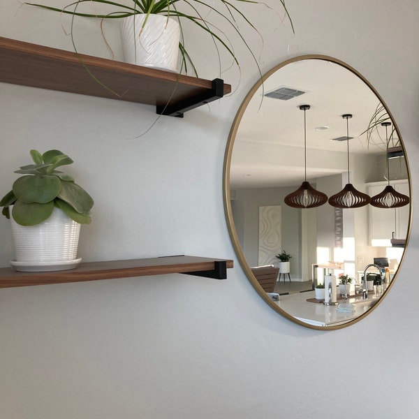 8" Floating Shelf Brackets 4-pack | Modern Minimalistic Style Brackets ...