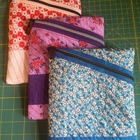 PDF Hemingway Pouch Pattern || Digital Download Quilted Bag in Four ...