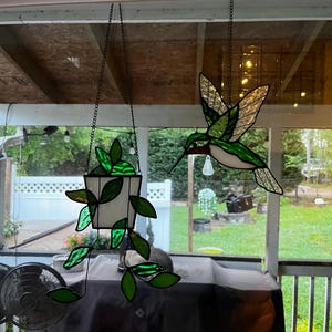 100% Handmade Stained Glass Window Decor,glass Window Hanging Art ...