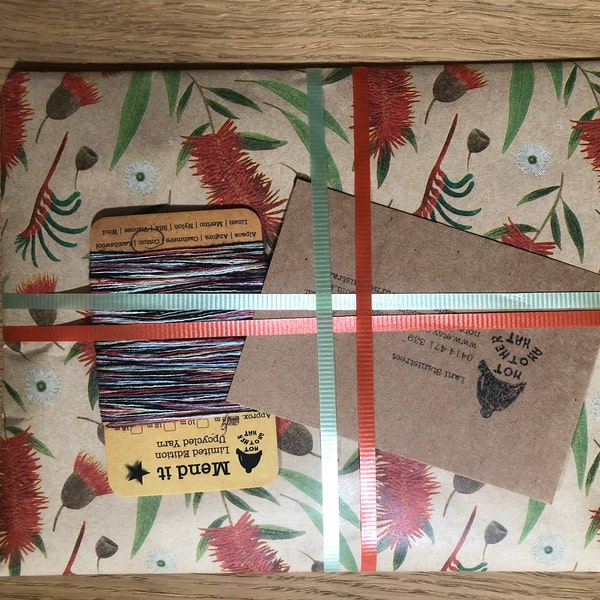 Mending Kit, Starter, Upcycled Yarn, Darning Kit, Mending Tools ...