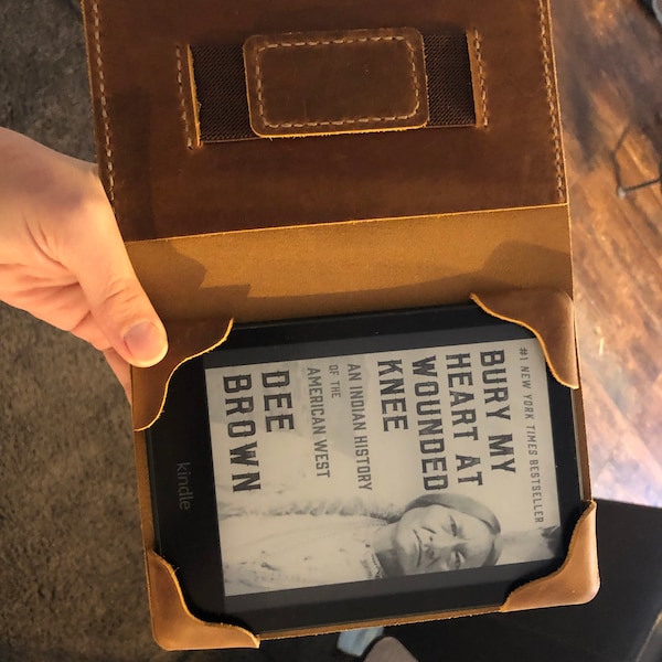 Personalized Leather Kindle Paperwhite Case 2024 All-new Kindle ...