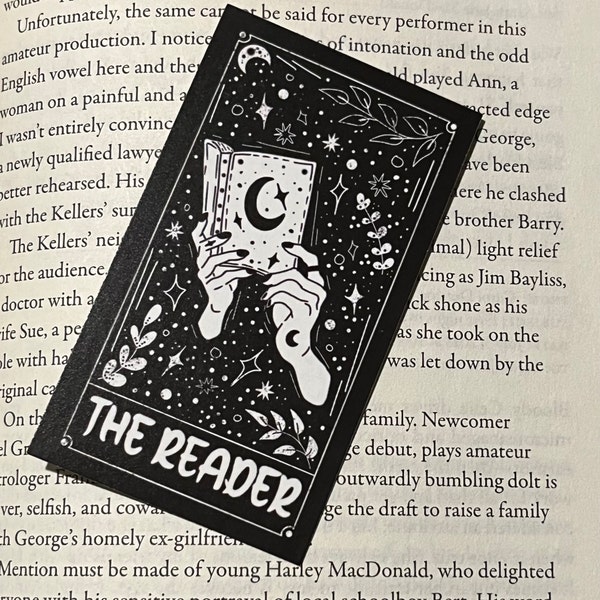 The Reader MINI Bookmark - Etsy