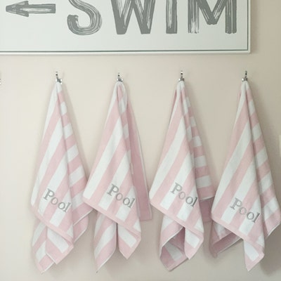 Large Swim Direction Sign With Arrow Pool House Decor - Etsy