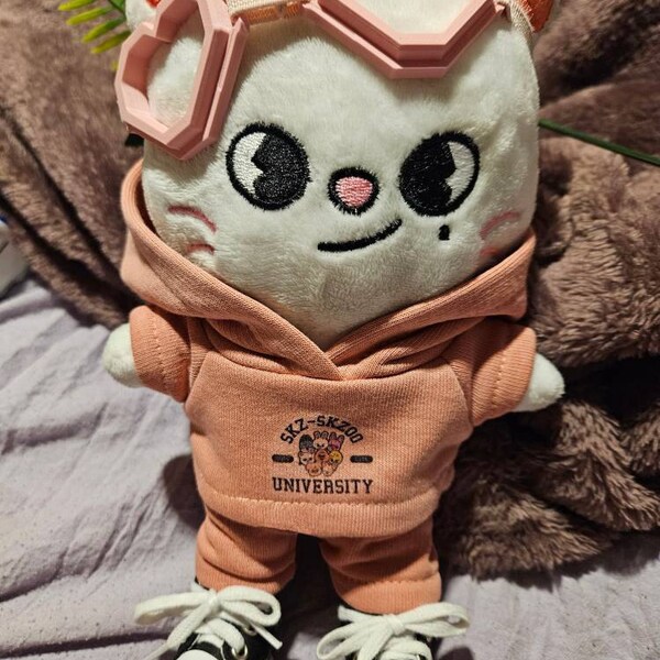 Skzoo University Hoodie Set, Stray Kids Plushies, Stray Kids Tracksuits ...