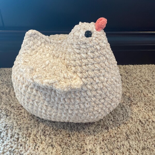 Plush Amigurumi Chicken Crochet Toy Pattern PDF, Stuffed Plush Easy ...