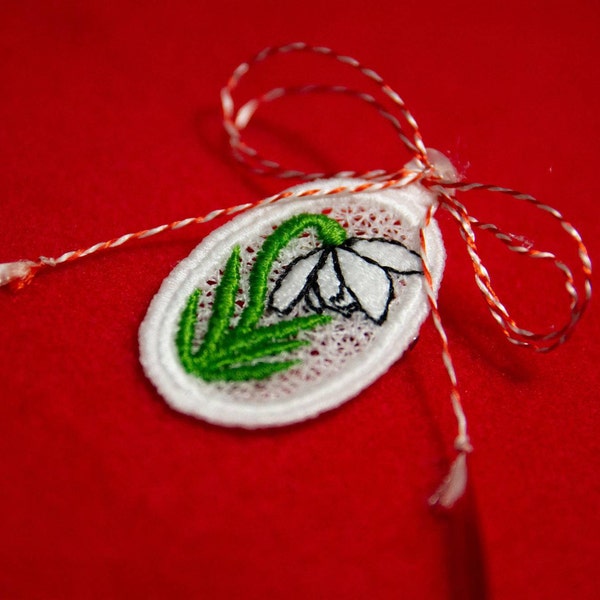 Bookmark, FSL, Lace, Free Standing Lace, Ith, 5x7hoop, No.1072, Machine ...