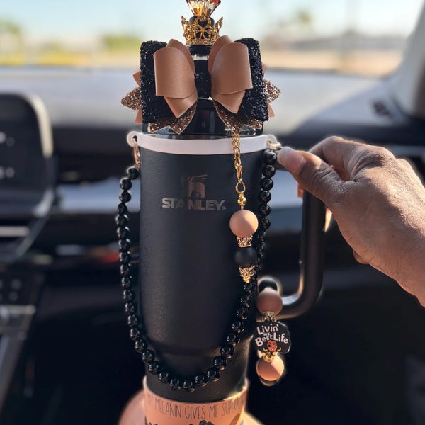 Diamond Bling Crown Straw Cover for 30 & 40 Oz, Tumbler Straw Tip ...