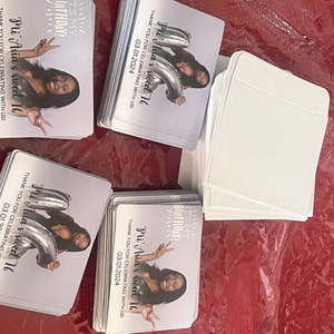 Birthday Magnets Favor Photo Magnet/custom Photo Magnet Favor ...