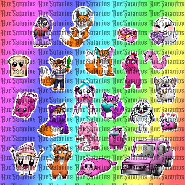 Ready to Use Pre-made Twitch Emotes- Potato Who Loves ASMR - Etsy