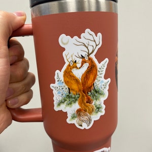 Fairy Art Watercolor Print Mushrooms in Autumn Fantasy - Etsy