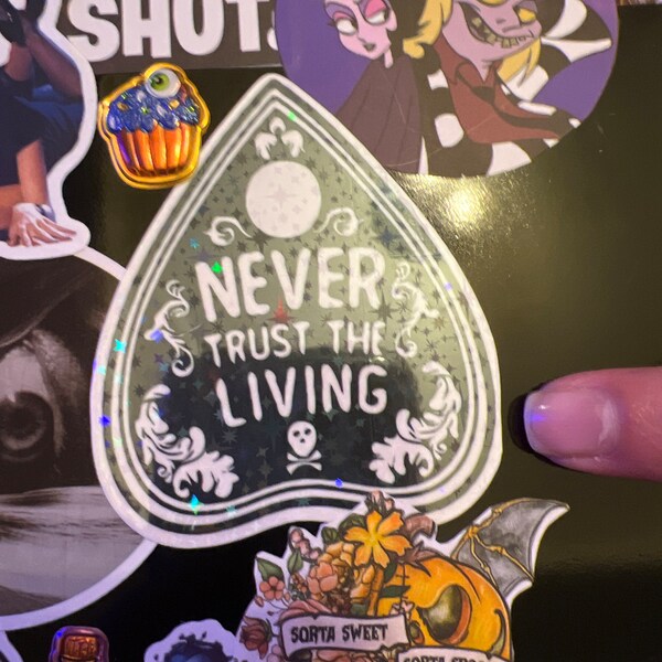 Horror Sticker, Halloween Sticker, Horror Movie Sticker, Holographic ...