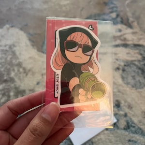 Anya Forger Sticker - Anime Sticker - Spy Fam Sticker - Matte ...