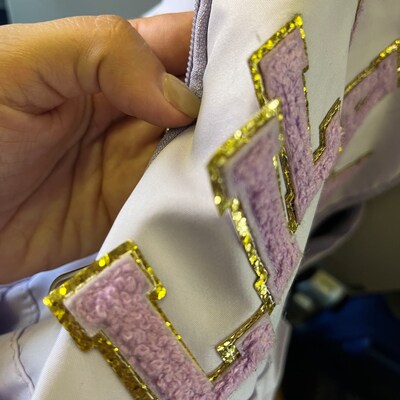 Checkered Backpack Girls Backpack With Patches Custom Letter - Etsy