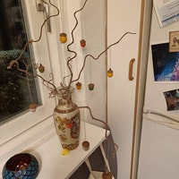 Acorn Gnome Ornaments, Holiday Decor, Grumpy Christmas Tree Ornaments ...