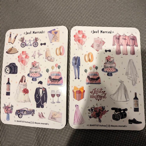 Happy Birthday Sticker Sheet , Journal Sticker, Planner Stickers ...