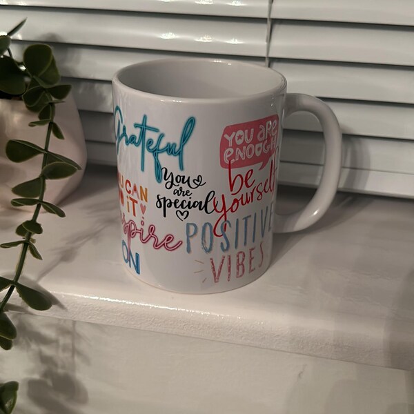 Daily Positive Affirmations Printable | Minimalist Wall Art for Self ...