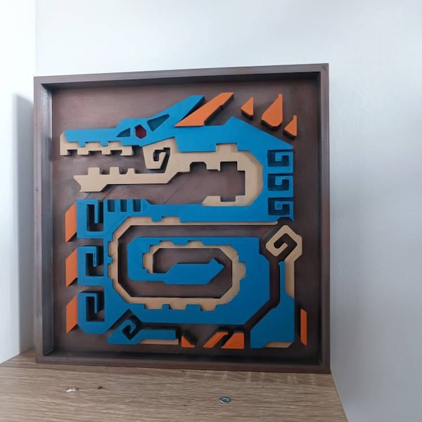 Monster Hunter Keychain - Rathalos – 3D Printed, Resin Cast - Etsy