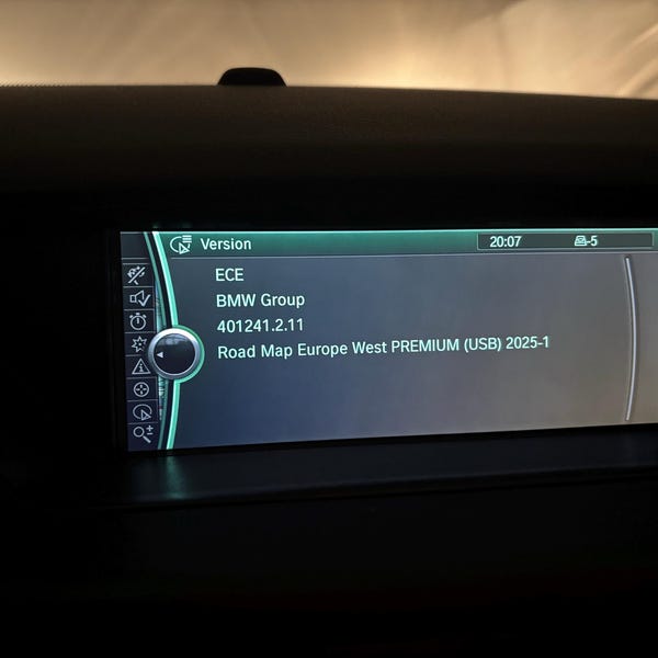 BMW Road Map Europe Joy 2025-1 para iDrive 8 / 8.5 atualização do ...