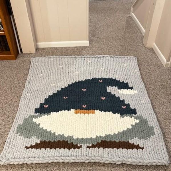 Gnome Chunky Blanket Graph Digital Download 4 Graphs of Same Design. 2 ...