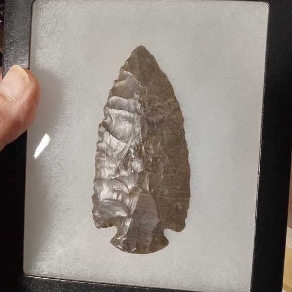 Authentic Indian Scraper Chisel Arrowhead Paleo Artifact - 1 3/4" X 4 1 ...