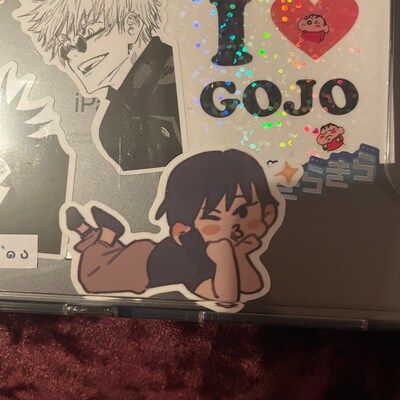 Hot Girl Toji Anime Glossy Vinyl Sticker - Etsy