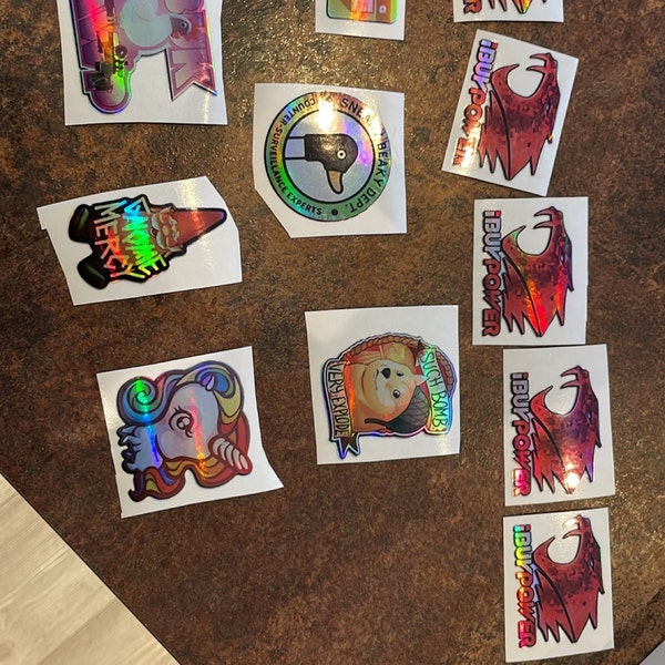 Any Holo Stickers From CS GO in Real Life, IRL Set Airsoft Gun Sticker ...