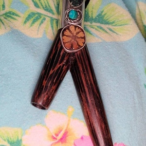 Shaman's Talking Stick Made of Chonta Wood Decorated - Etsy